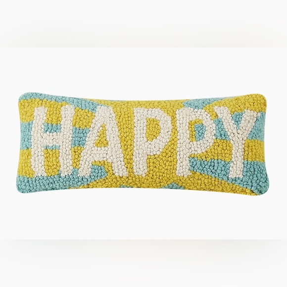 Hook | Accents | Happy Pillow | Poshmark